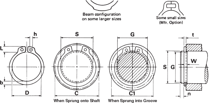 Phe Gài Trục DIN471 | Mecsu.vn
